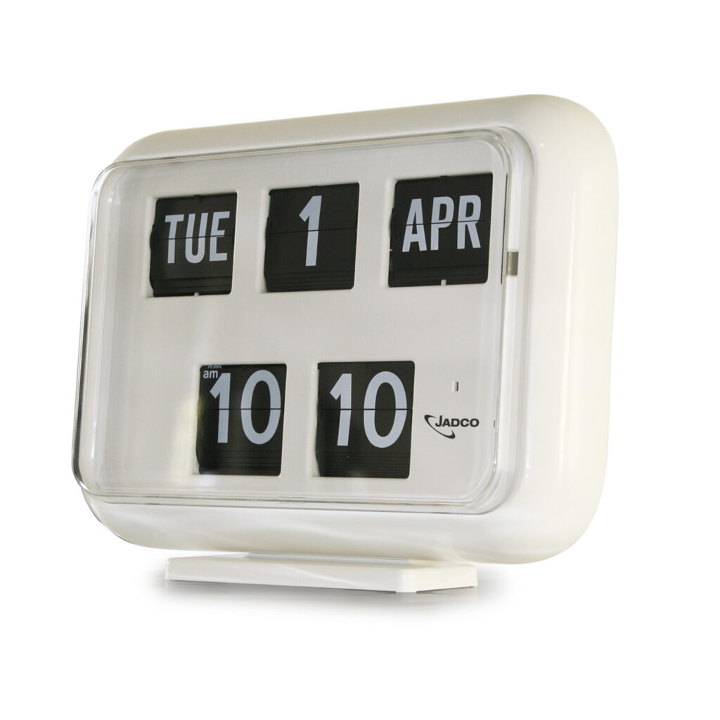 Digital Calendar Clock option of 12 or 24hr | Jadco Time
