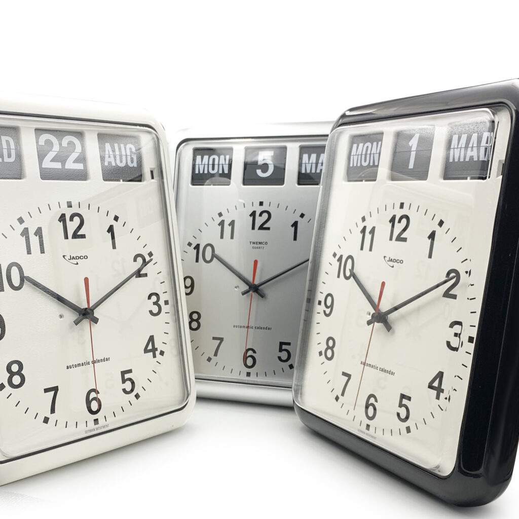 Analogue Calendar Clock with Automatic Calendar | Jadco Time