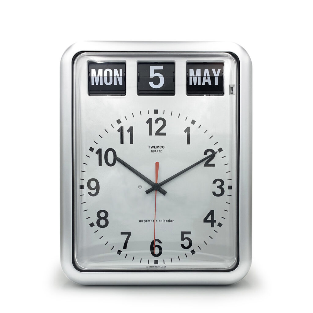 Analogue Calendar Clock with Automatic Calendar | Jadco Time