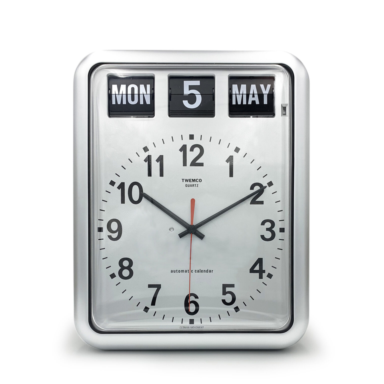 Analogue Calendar Clock with Automatic Calendar | Jadco Time
