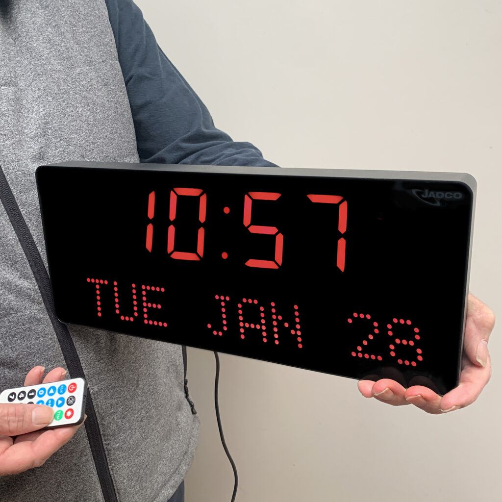 Digital LED Calendar Clock | Jadco Time